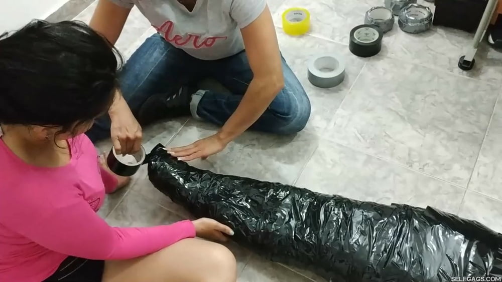 Extreme Triple Layered Duct Tape Mummification 26 Pics Xhamster